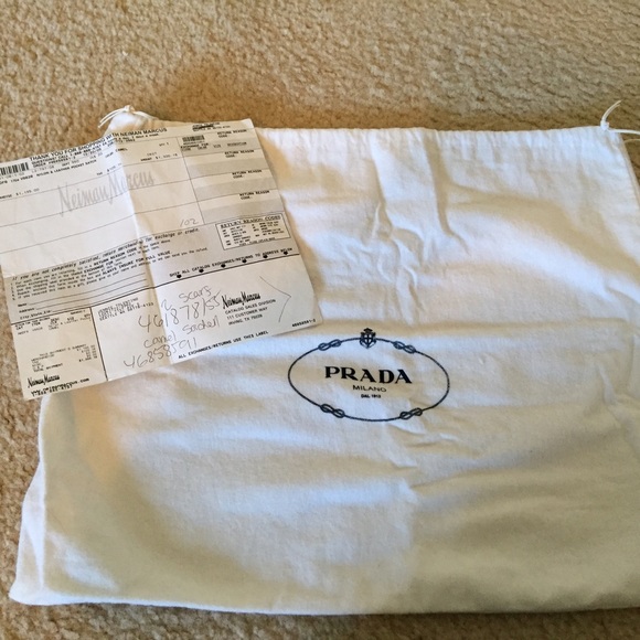 Prada | Bags | Authentic Prada Pocket Satch | Poshmark