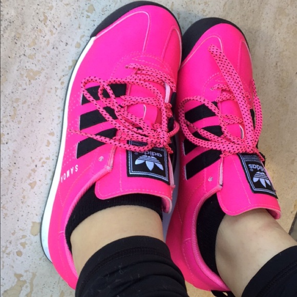adidas | Shoes | Adidas Pink Samoa | Poshmark