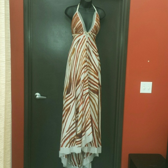 Project Runway Inspired Formal Prom Dress Gown - Gem