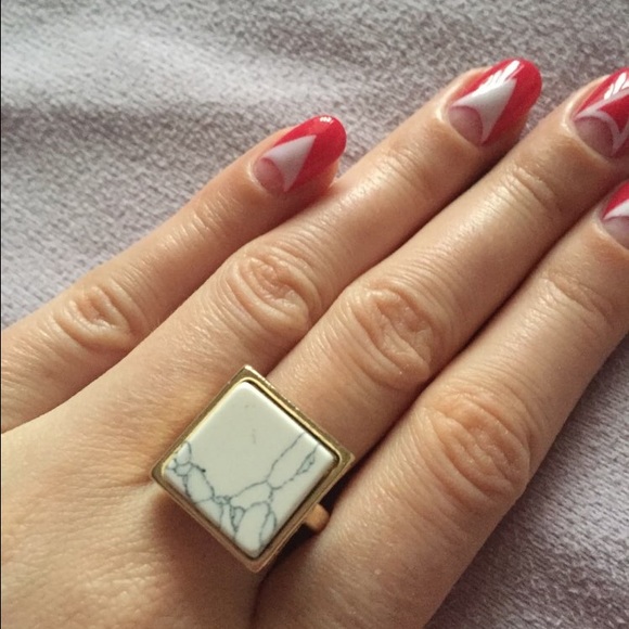 Jewelry | Marble Ring | Poshmark