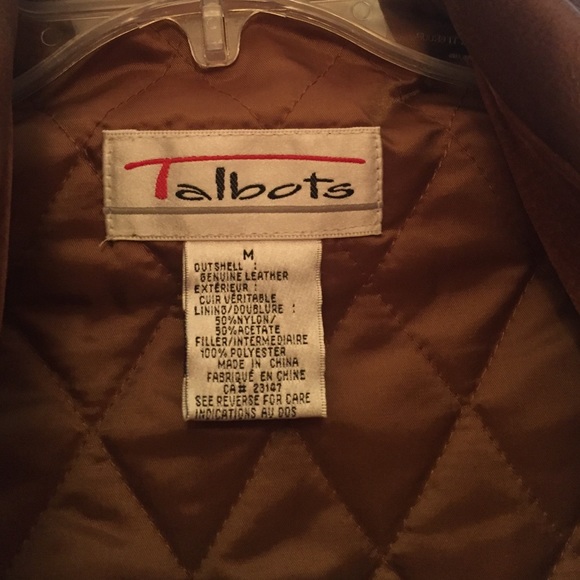 Talbots | Jackets & Coats | Talbots Suedeleather Jacket | Poshmark