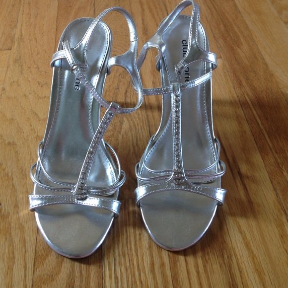 Shoes | Nwt Prom Heels Silver | Poshmark
