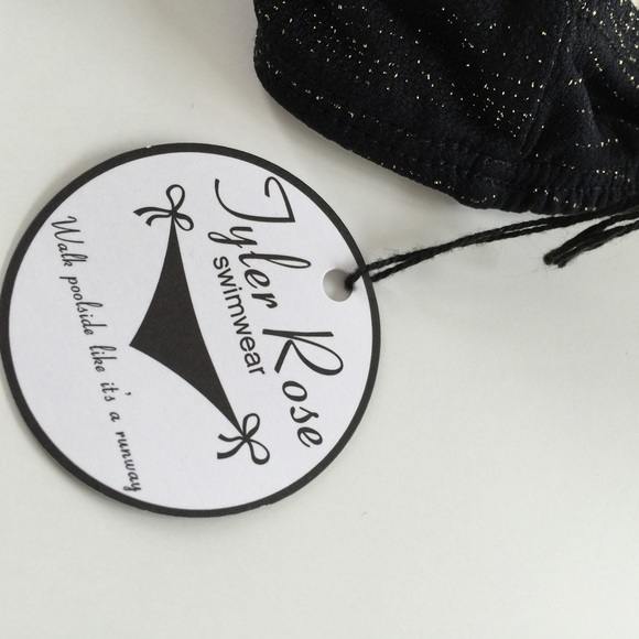 Tyler Rose | Swim | Tyler Rose Sparkly Black Bikini | Poshmark