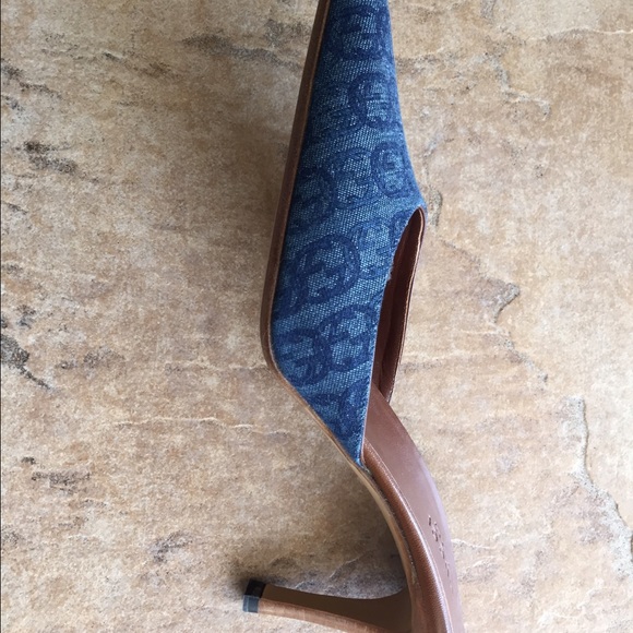 Gucci | Shoes | Gucci Denim Slides | Poshmark