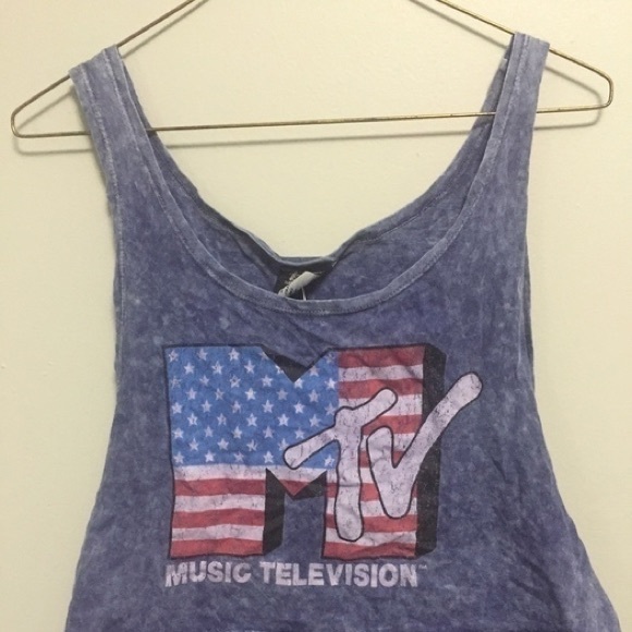 Forever 21 | Tops | Vintage Mtv Crop Top | Poshmark