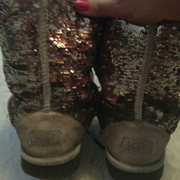 UGG | Shoes | Glitter Uggs | Poshmark