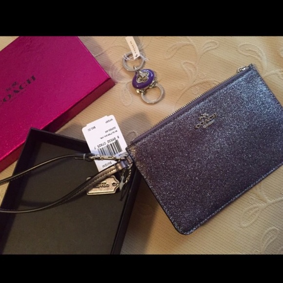 Coach | Bags | Coach Glitter Sparkle Wallet | Poshmark