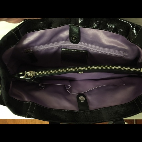 Coach | Bags | Coach Madison Op Art Sateen Carryall | Poshmark