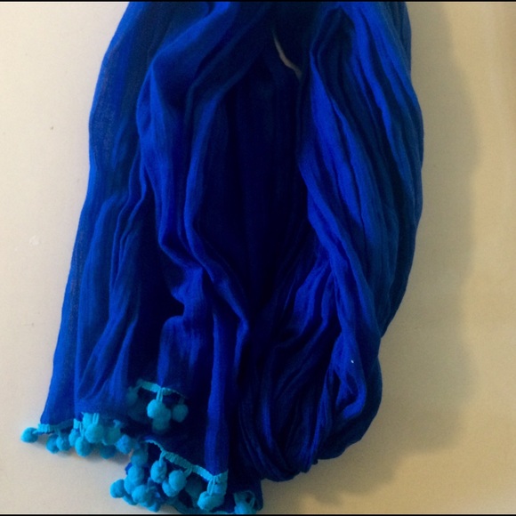 Accessories | Deep Blue Scarf | Poshmark