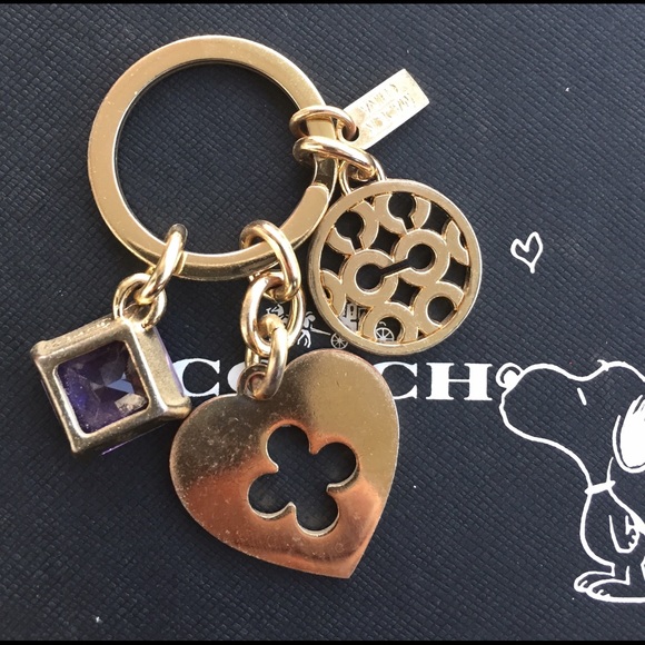 Coach Vintage Key-Fob Keychain Rare & Htf - Gem