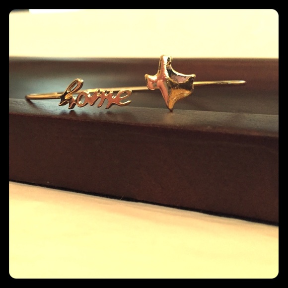 Boutique | Jewelry | Gold Texas Home State Bracelet | Poshmark