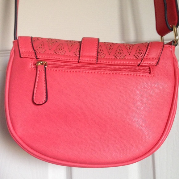 Apt. 9 | Bags | Coral Cutout Crossbody Purse | Poshmark