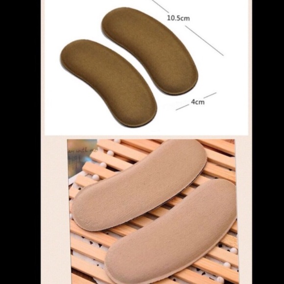 Accessories | New 5 Pairs Soft Sticky Fabric Shoes Back Heels | Poshmark
