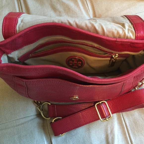 Tory Burch | Bags | Tory Burch Red Crossover Bag | Poshmark