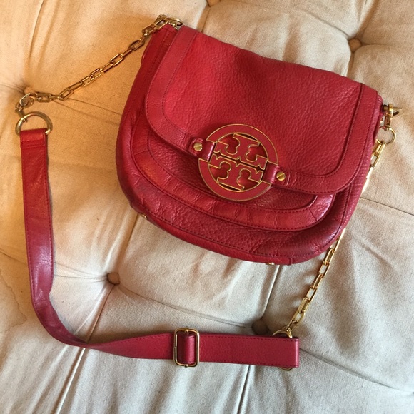 Tory Burch | Bags | Tory Burch Red Crossover Bag | Poshmark