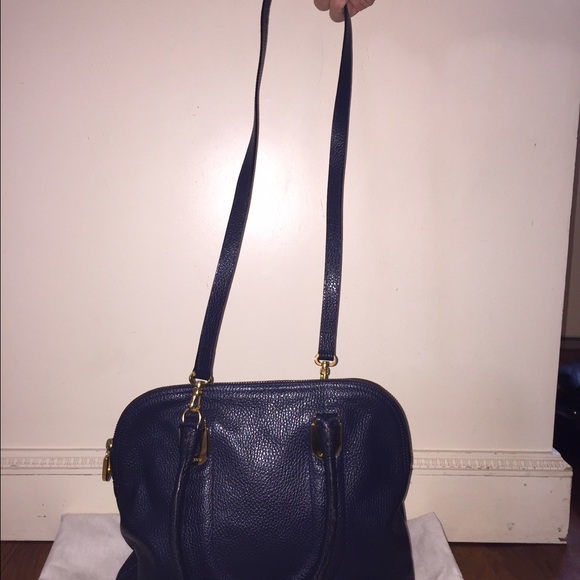 Ungaro | Bags | Class Navy Leather Ungaro Designer Bag | Poshmark