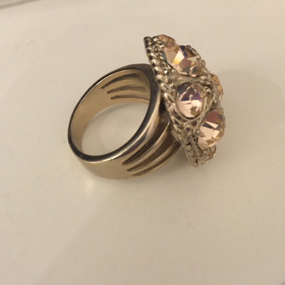 Aldo | Jewelry | Aldorose Gold Sparkle Ring | Poshmark