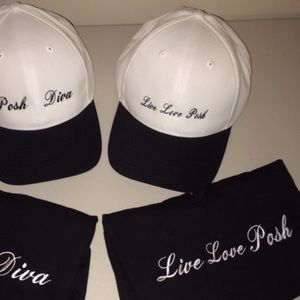 Katjo Poshwear | Accessories | Live Love Posh Embroidered Cap Price ...