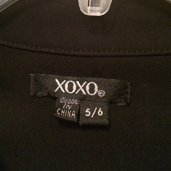 XOXO | Dresses | Black Fitted Shirt Dress | Poshmark