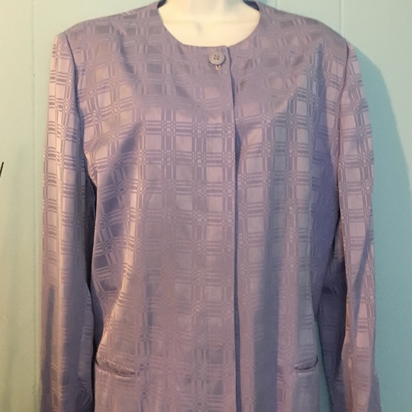 Baron Peters | Skirts | Silk Lavender 2 Piece Skirt Suit Outfit Sz2 ...