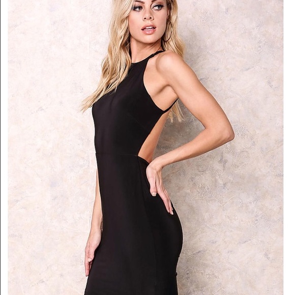Love Culture | Dresses | Black X Strap Bodycon Dress | Poshmark