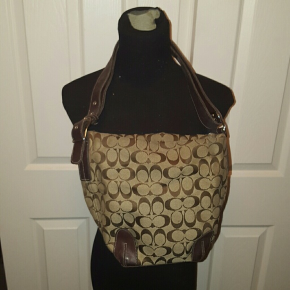 Coach | Bags | Coach Logo Purse | Poshmark