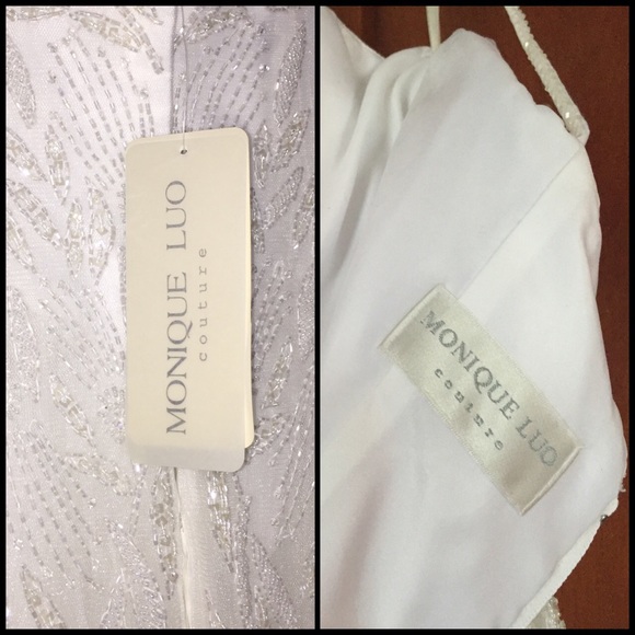 Monique Luo | Dresses | Monique Luo Couture Weddingprom Gown | Poshmark