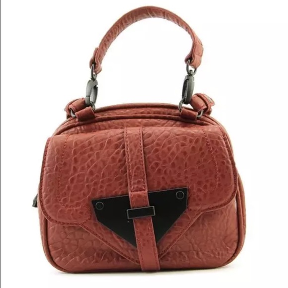 Steve Madden | Bags | Sold Out Burgundy Vegan Leather Xbody | Poshmark