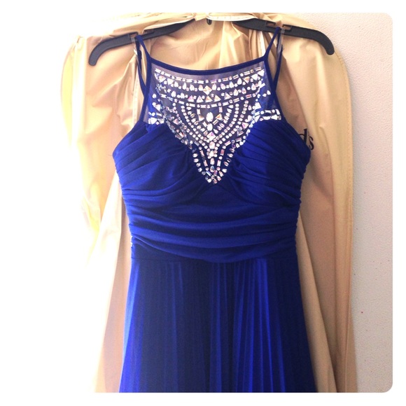 B Darlin | Dresses | Deep Blue Prom Dress | Poshmark