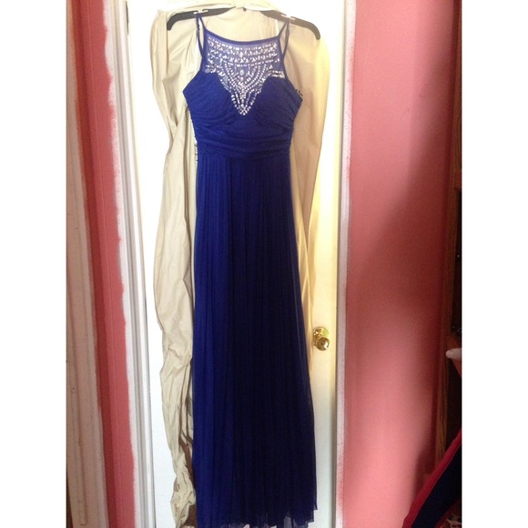 B Darlin | Dresses | Deep Blue Prom Dress | Poshmark
