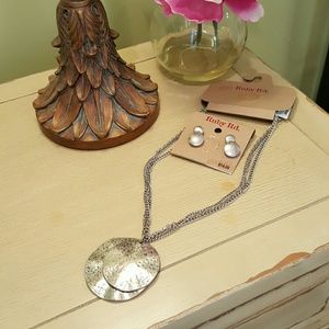 Ruby Rd. - Elegant Ruby Rd Suede leather silver necklace from Rose's ...