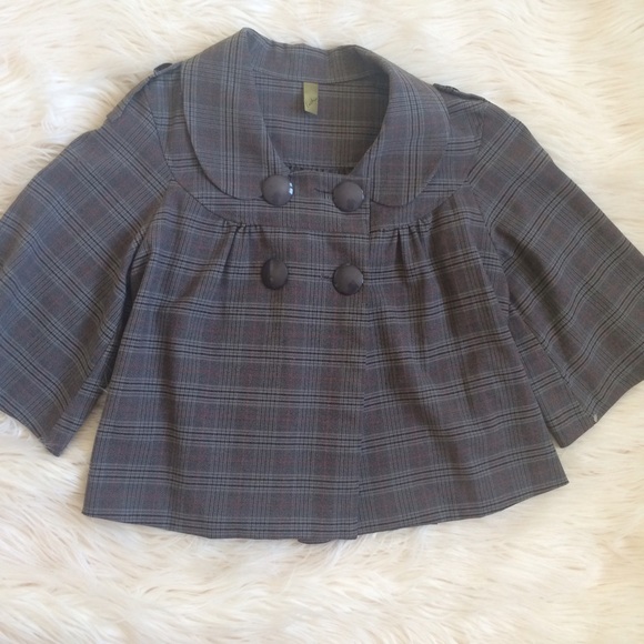 Lush | Jackets & Coats | Plaid Lush Jacket | Poshmark