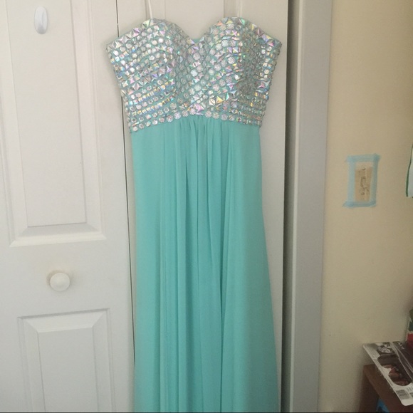 Dresses | Tiffany Blue Prom Dress | Poshmark