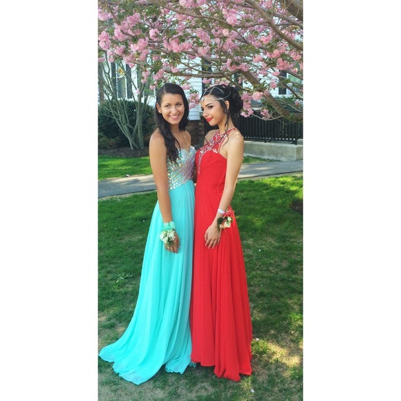 Dresses | Tiffany Blue Prom Dress | Poshmark