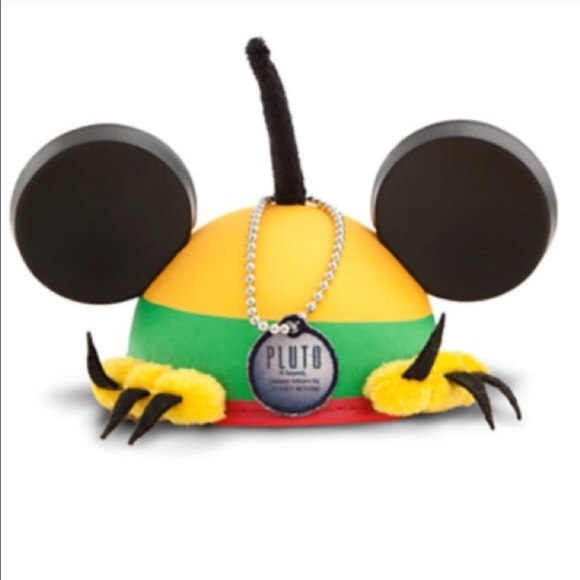 Disney | Accessories | Nwt Disney Collectible Pluto Ears Hairpiece ...