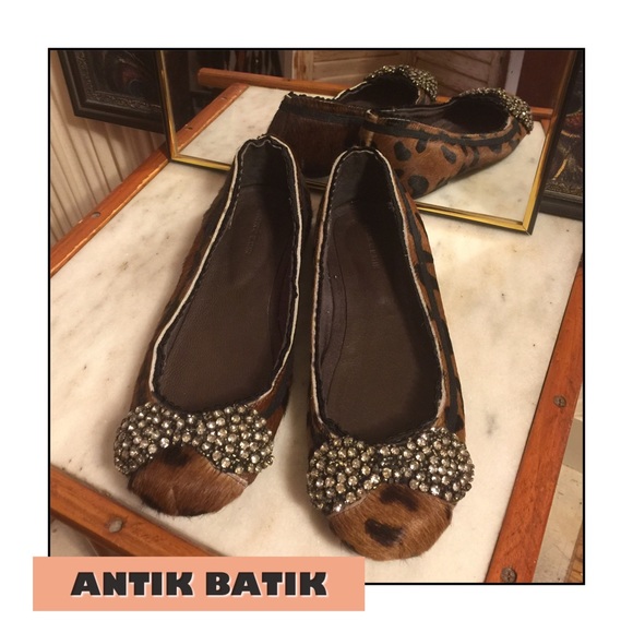 Antik Batik | Shoes | Salenwotsz6 Antik Batik Pony Hair Leopard Flats ...