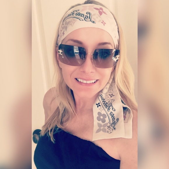 Louis Vuitton Silk Head Wrap | semashow.com