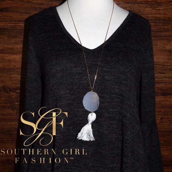 Function & Fringe | Jewelry | Long Necklace Golden Bohemian Layering ...