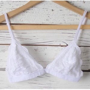 For Love And Lemons | Intimates & Sleepwear | White Triangle Lace ...