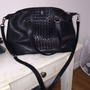 32% off Cole Haan Handbags - Cole Haan Denney Drawstring black Croc ...