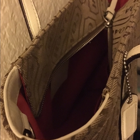 Coach | Bags | Coach Classic Logo Signature Medium Lozenge Tote | Poshmark