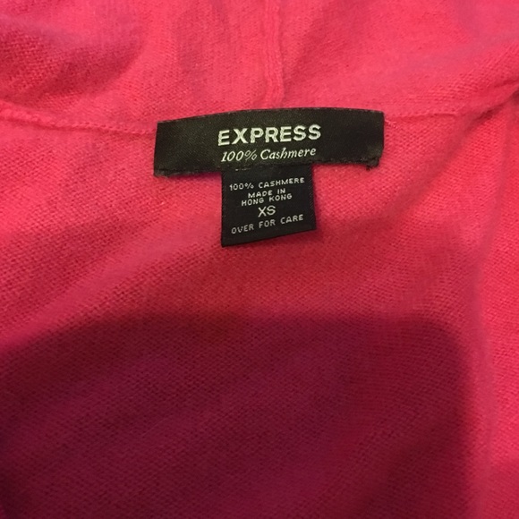 Express | Jackets & Coats | Express Xs 0 Cashmere Zip Up Sweater | Poshmark