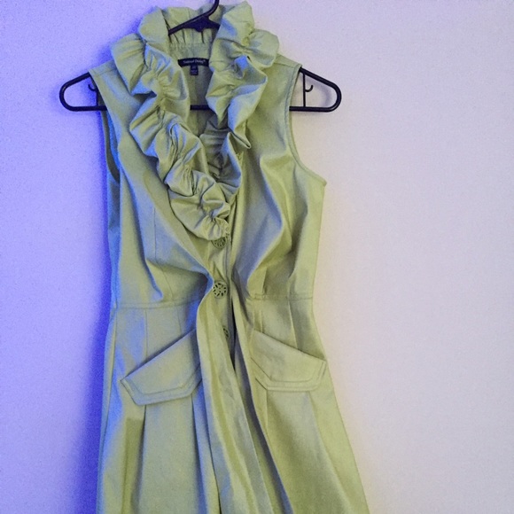 Samuel Dong | Dresses | Samuel Dong Light Green Designer Spring Dress ...