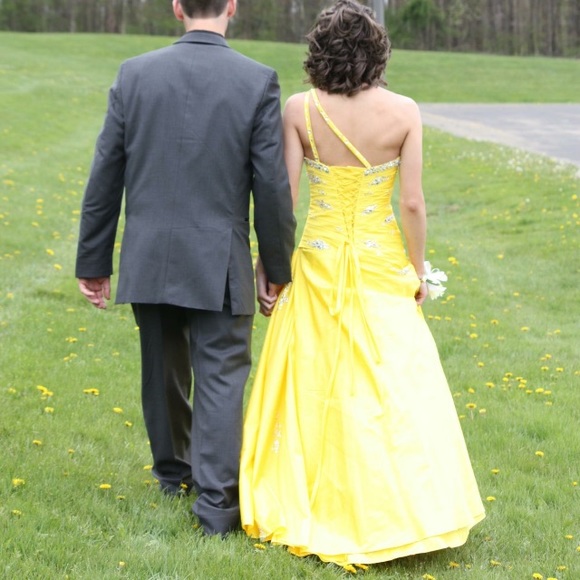 Dresses | Yellow Prom Dress | Poshmark