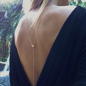 Jewelry | Womens Back Necklace | Poshmark