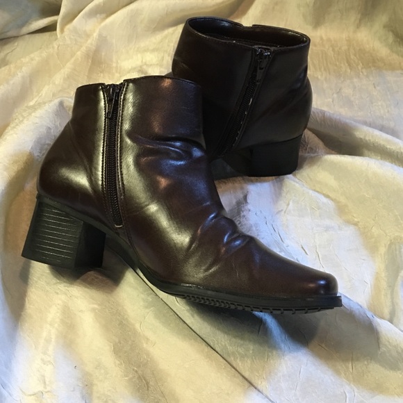 Basic Editions | Shoes | Brown Short Boots | Poshmark