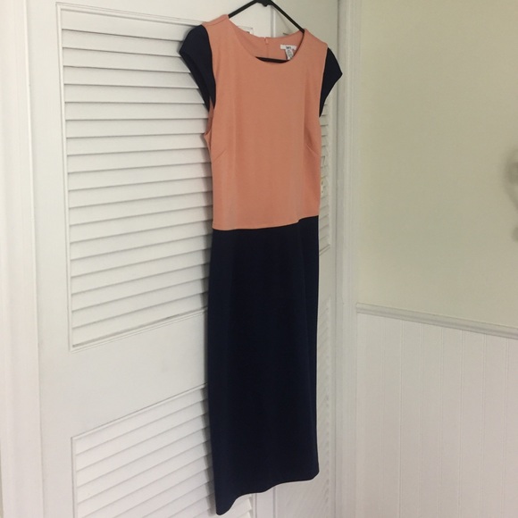 Dresses | Sexy Form Fitting Color Block Wiggle Dress | Poshmark