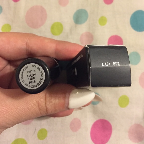 MAC Cosmetics | Makeup | Mac Lipstick Lady Bug | Poshmark