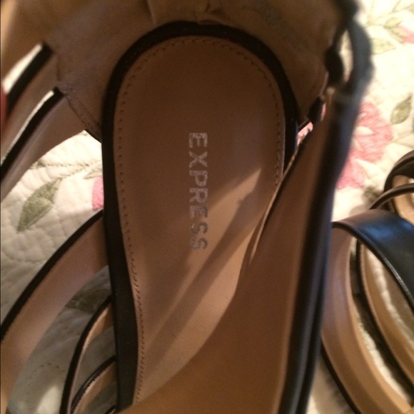 Express | Shoes | Express Straps Wedges | Poshmark