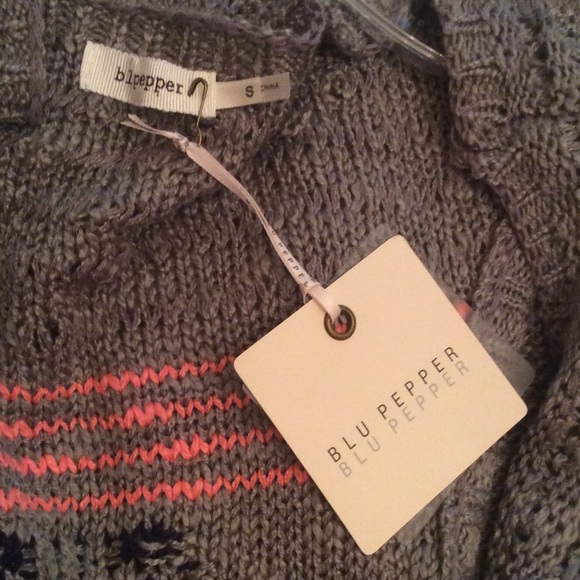 Blu Pepper | Tops | Blu Pepper Nwt Vestduster | Poshmark